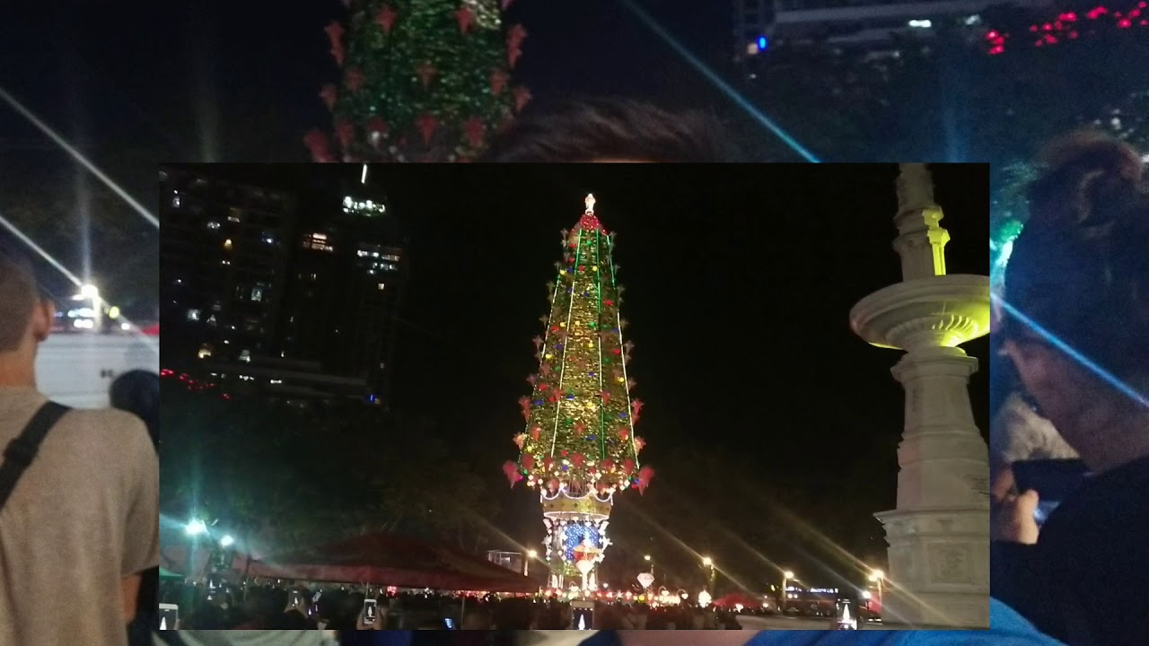 Giant Christmas Tree at Fuente Osmena Circle Cebu City - YouTube