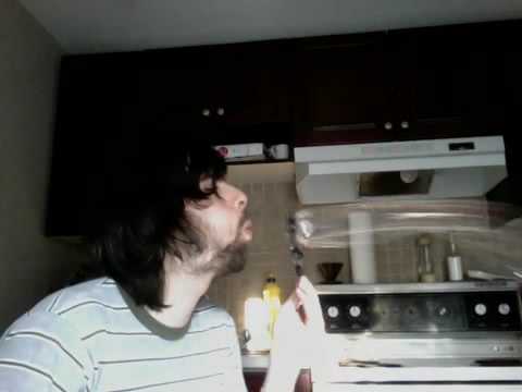 Blowing a Bubble with a CD - YouTube