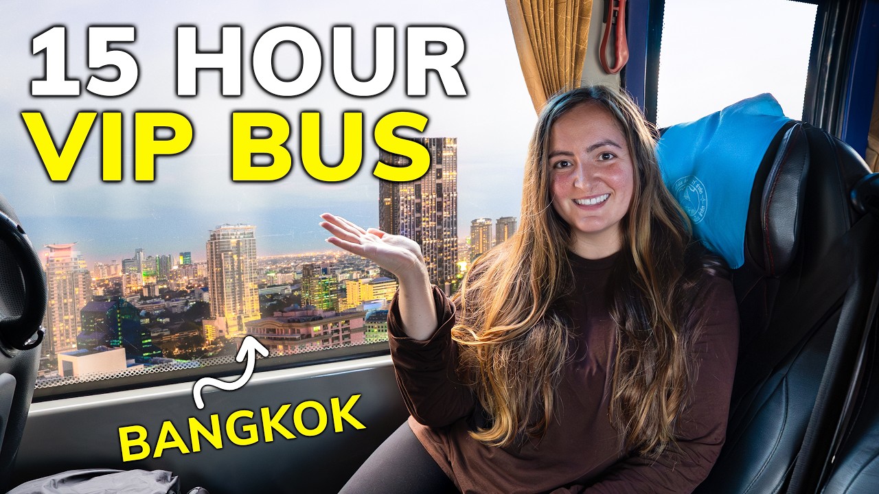VIP Sleeper BUS to BANGKOK 🇹🇭 (Krabi to Bangkok Thailand) - YouTube