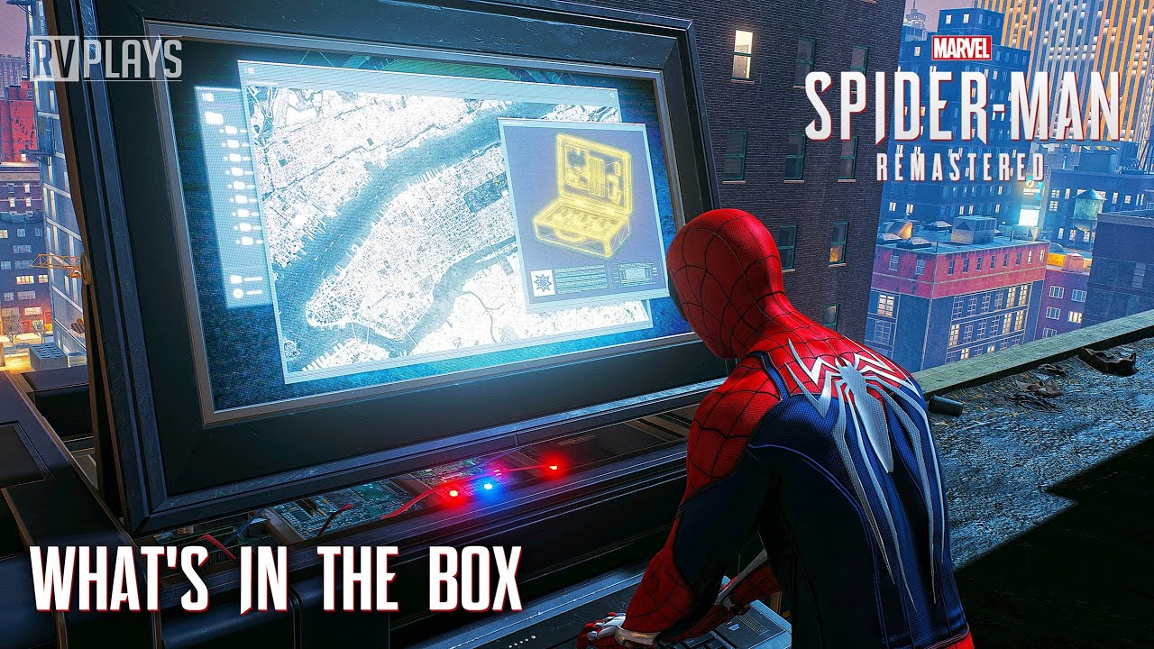 Marvel's Spider Man Remastered : What's in the Box - YouTube