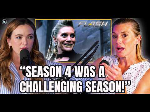 Danielle Panabaker & Katee Sackhoff bond over frustrations shooting The Flash!
