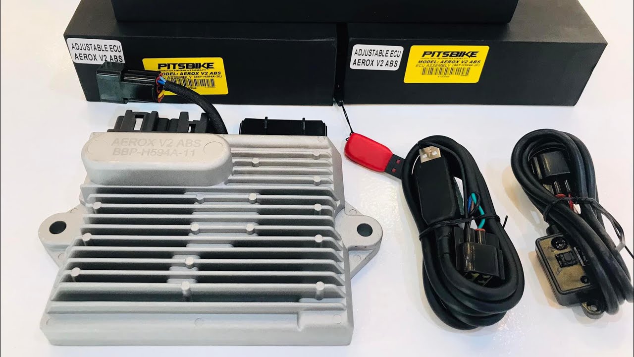 PITSBIKE AEROX V2 Fully Programmable Ecu - YouTube
