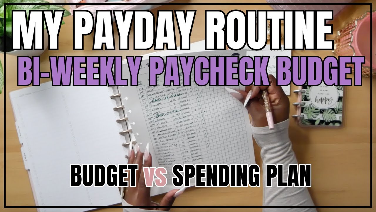 PAYDAY ROUTINE | BI-WEEKLY PAYCHECK | 1ST CHECK IN MARCH - YouTube