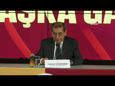 Galatasaray Spor Kulübü Başkanı Dursun Özbek açıklama yaptı