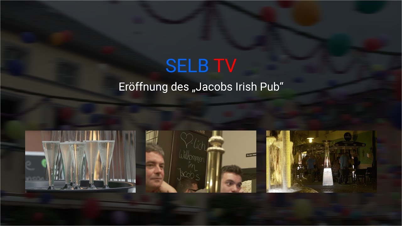Eröffnung des "Jacobs Irish Pub" - YouTube