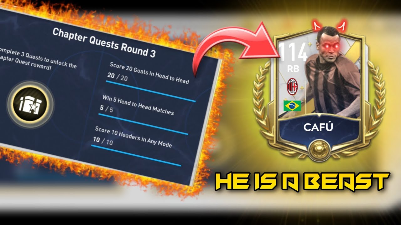 Complete Chapter Quests Round 3 and Claiming The Cafu Card #fifamobile ...