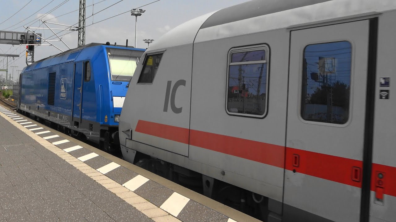 Erfurt Hbf: IC1, verschiedene DB Regio Züge, ICE1, ICE3 & ICE4 - YouTube