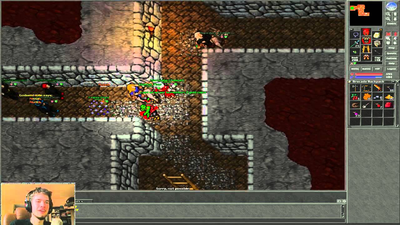 OSTRE QUESTY, OSTRY EXP! - Tibia #10 - ArchiLive Esa - YouTube