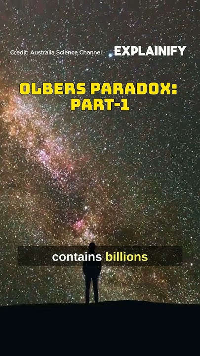 Brian Cox on Dark Night Sky and Olbers Paradox - YouTube