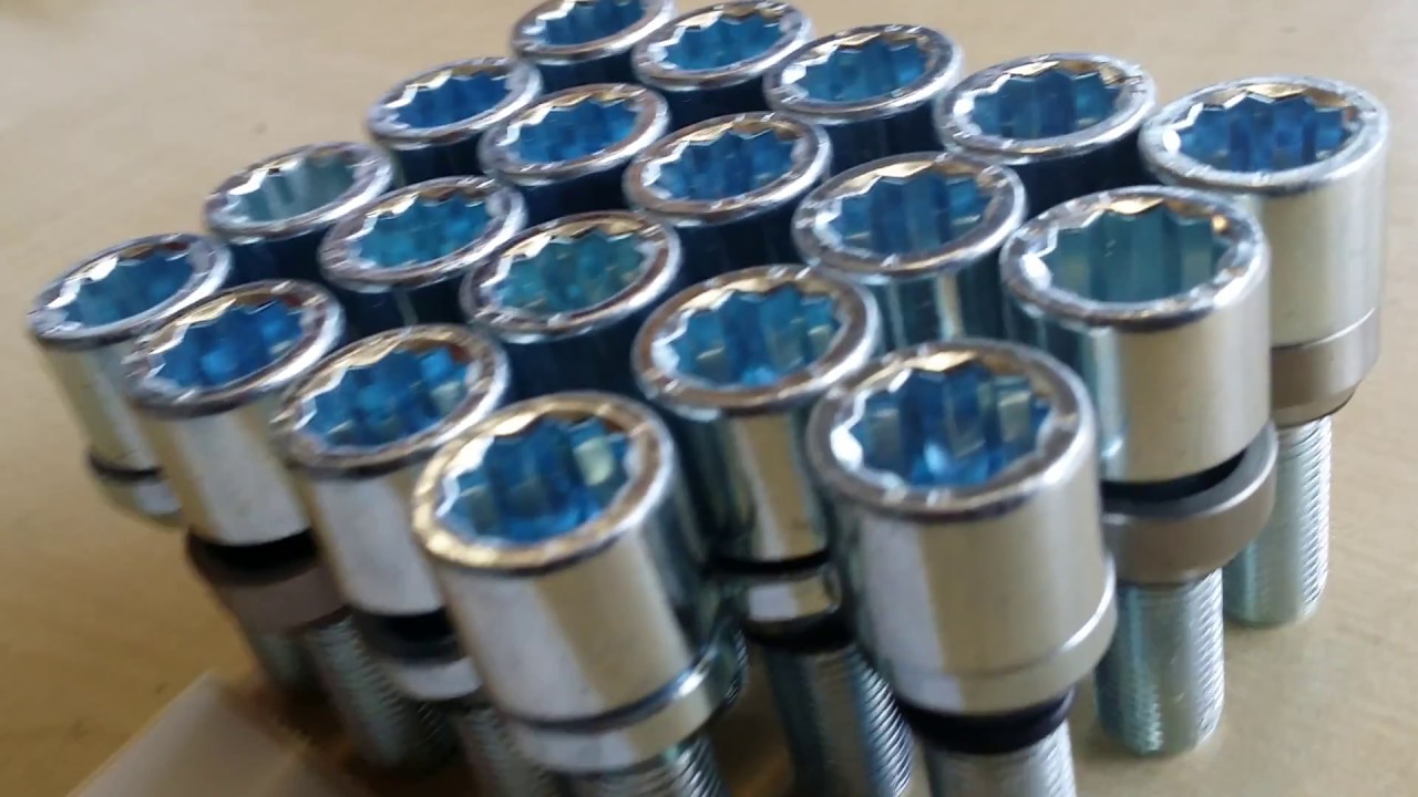 Tuner Wobble Bolts for PCD 2.2mm Variation M12 x 1.25 Alfa Romeo ...