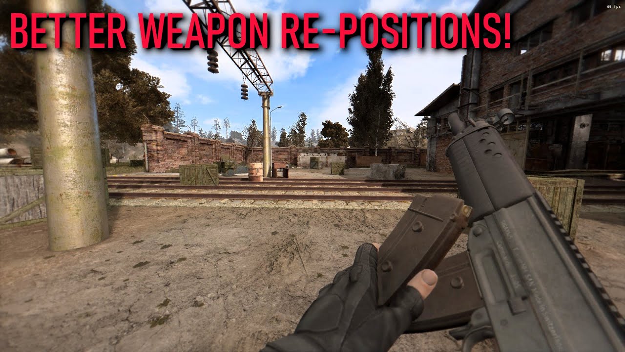 STALKER Anomaly: Better Weapon Repositions, Full Modlist down below ...