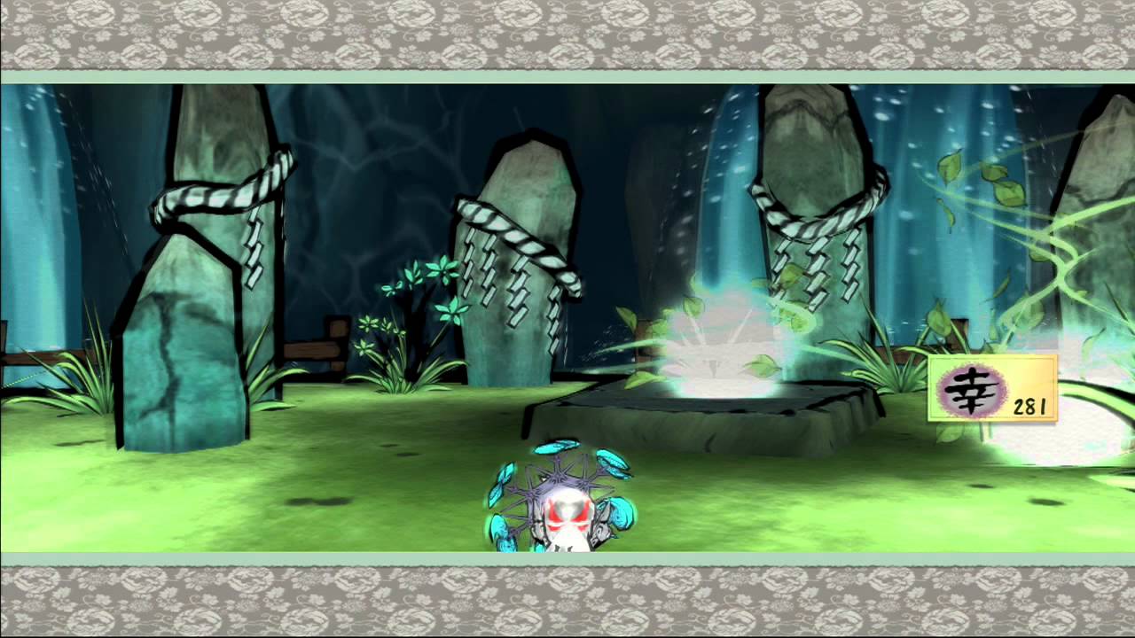 Okami HD - Blockhead Grande + Thief's Glove - YouTube