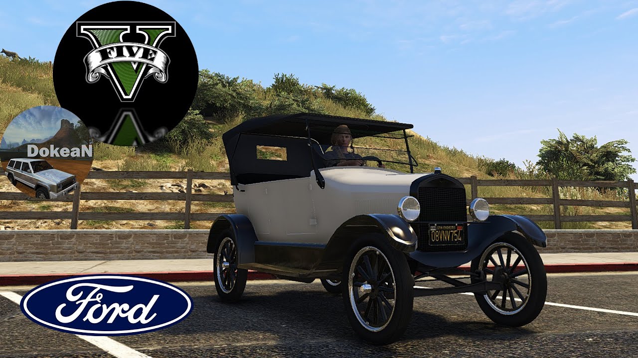 1927 Ford Model T Touring (mods) - GTA V - YouTube