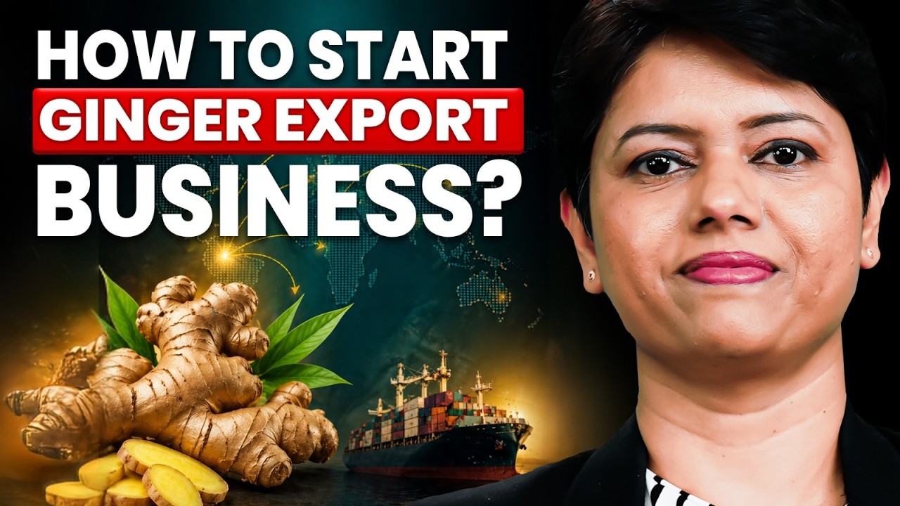 How to Start Ginger Export? I GINGER Export I KDSushma I 2021 - YouTube