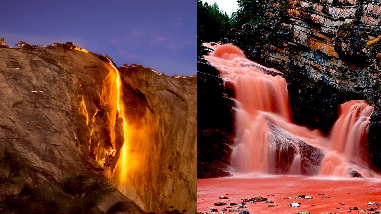 বিশ্বের ৫ টি অদ্ভূদ জলপ্রপাত - Top 5 strange waterfalls in the world ...