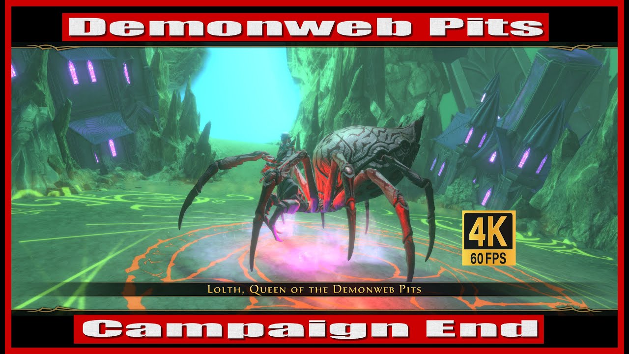 Neverwinter 2024 MMO Chronicles Underdark Demonweb Pits Campaign End ...