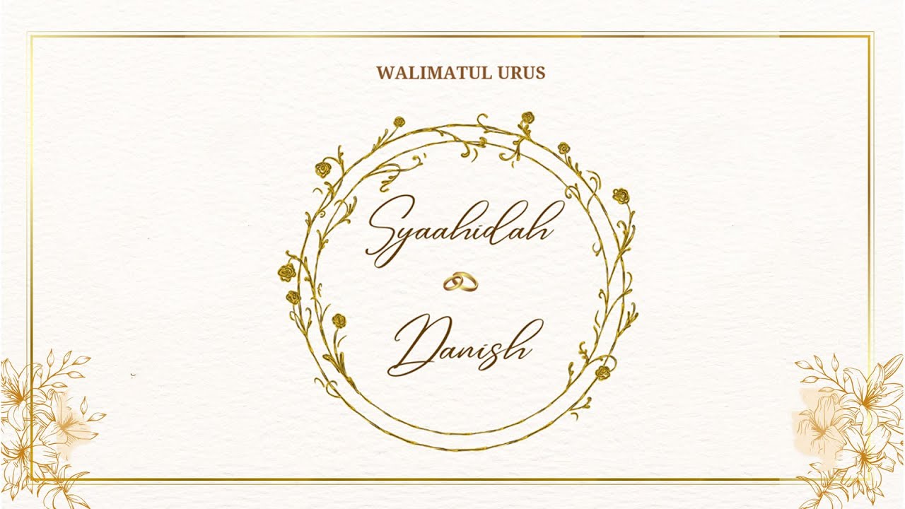 Walimatulurus - Omar Danish & Nur Syaahidah - YouTube