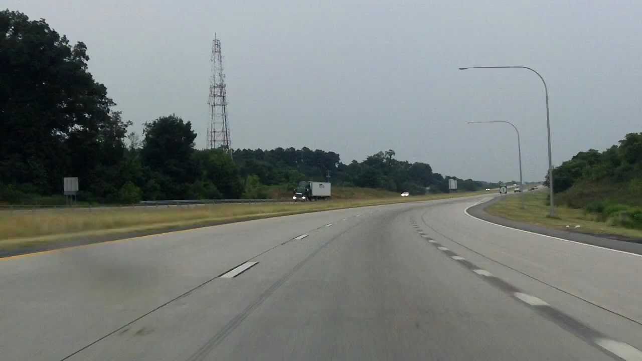 DE 1 (Exits 119 to 136) northbound - YouTube