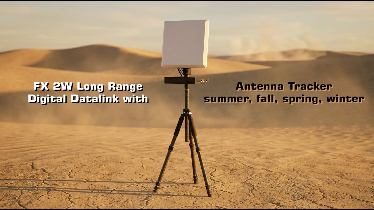 MotioNew | FX 2W Long Range Digital Datalink with Antenna Tracker - summer, fall, spring, winter ...