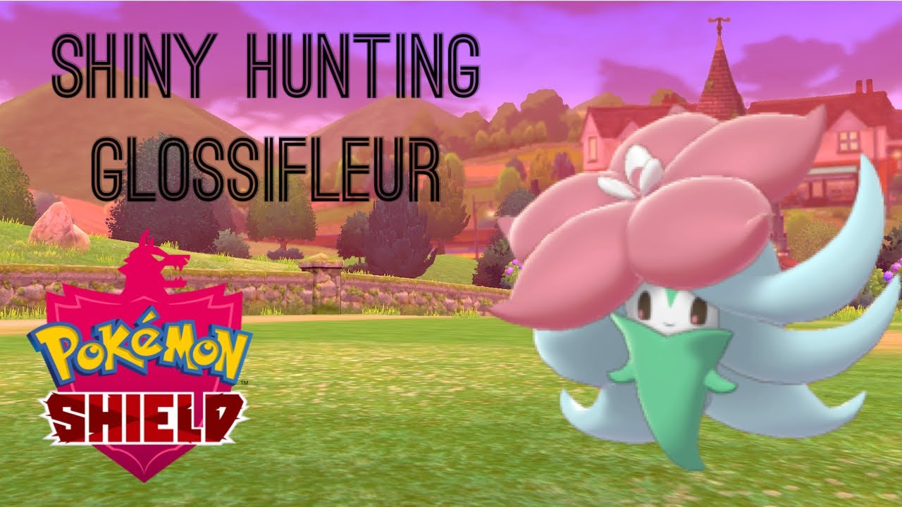 LIVE!! - Full Odds Shiny Glossifleur Hunting - Pokemon Sword And Shield ...