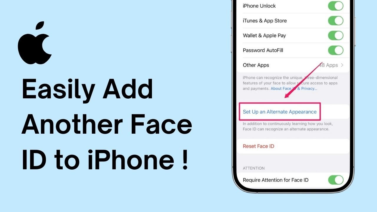 How To Add Another Face ID On iPhone ! - Easy Solution | HTG - YouTube