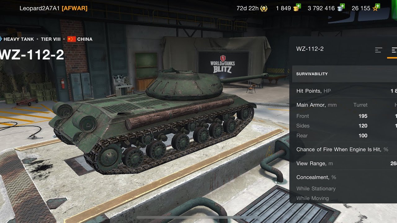 WZ 112•2 Tank Replays Gameplay | #worldoftanksblitz #wotbiltz - YouTube