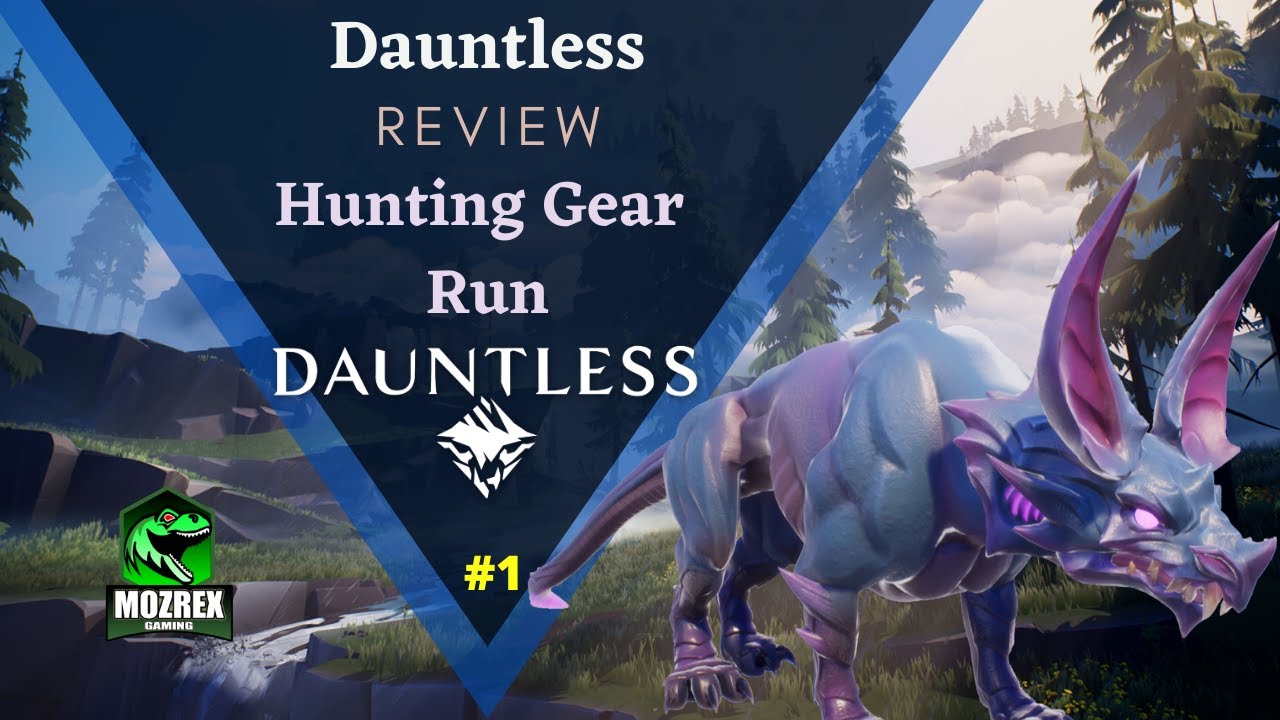 Dauntless - Riftstalker Hunting Gear Run #1 - YouTube