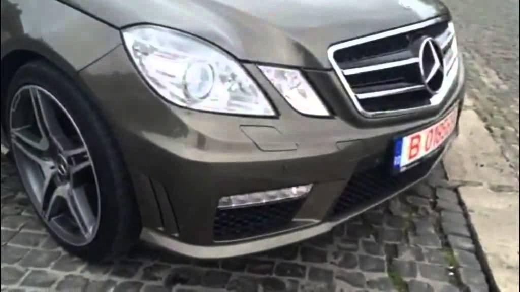 Body kit Mercedes E class W212 by KITT - YouTube