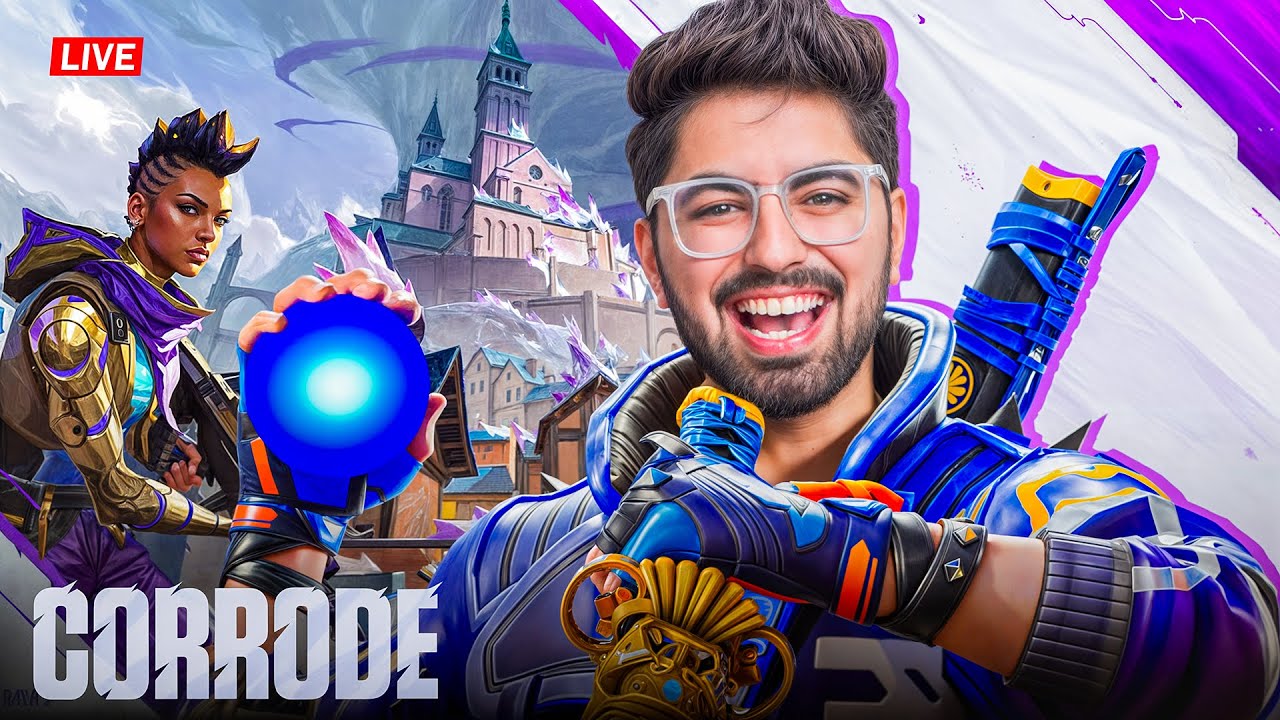 New Map is HERE! Learn How To Play Corrode 🔴 VALORANT LIVE (BDAY ...