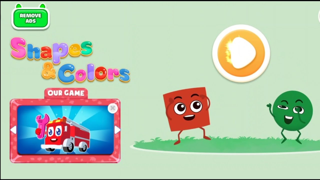 Arrange shapes into colorful images - YouTube