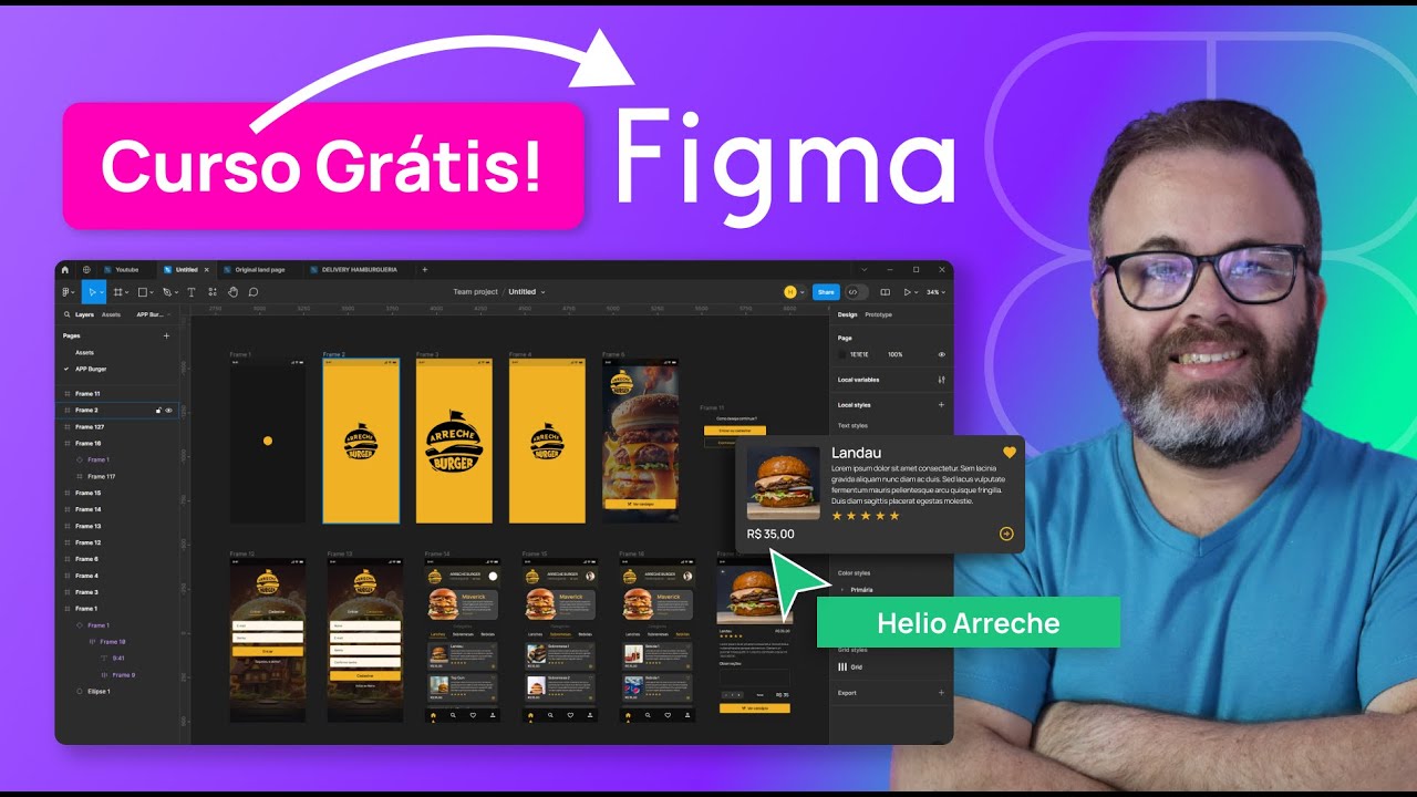 Curso Grátis de Figma do Zero ao Design pronto! - YouTube