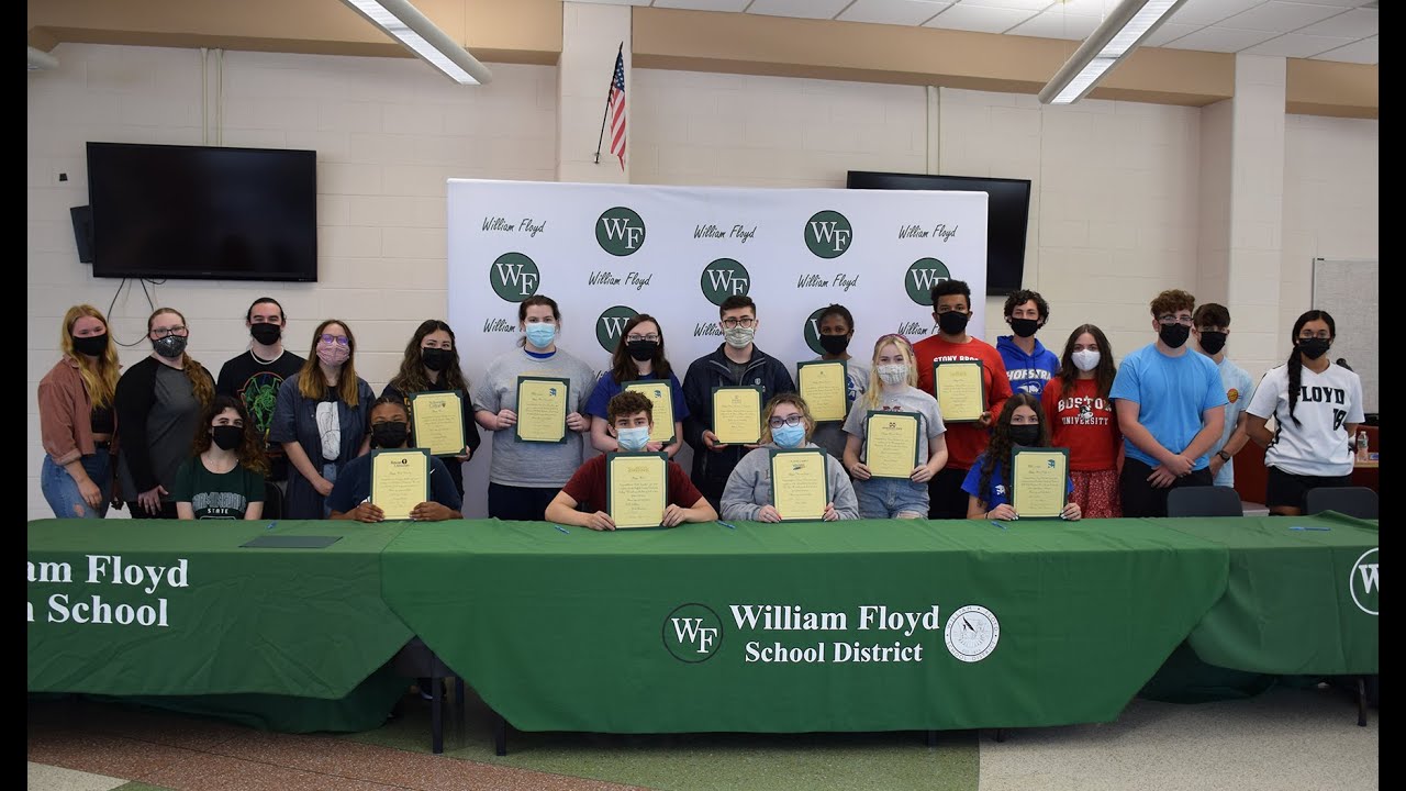 William Floyd High School Music Signing Day Ceremony - YouTube