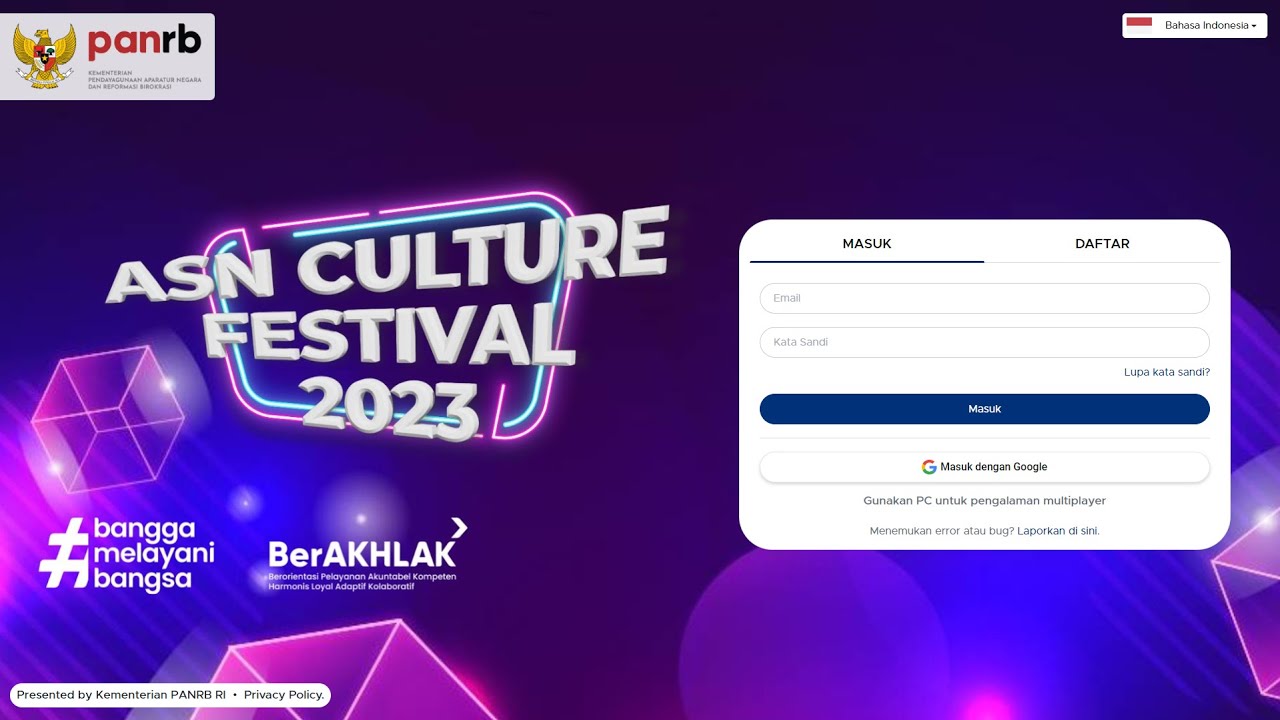 Tutorial ASN Culture Fest 2023 Booth Provinsi Jawa Timur - YouTube