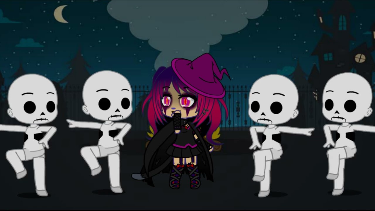 [gacha club] summoner || Spooky Scary Skeletons - YouTube