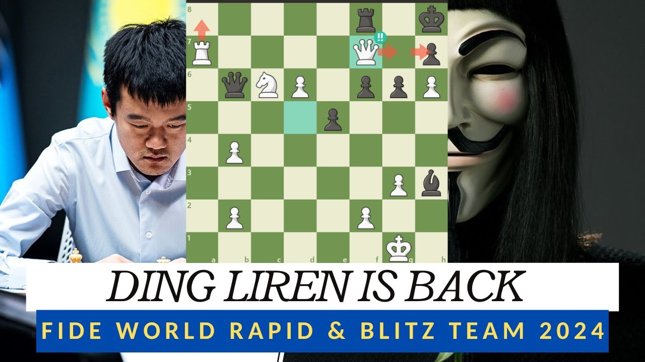 DING LIREN MENANG MUDAH !! INTERNATIONAL MASTER TIDAK BERKDAYA ! Ding ...