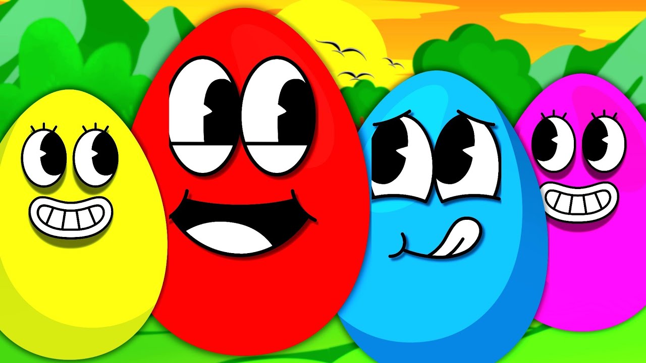 Surprise Eggs kids Song | Colorful Eggs | Egg Songs | Eggs Dance For Kids And Toddlers #egg ...