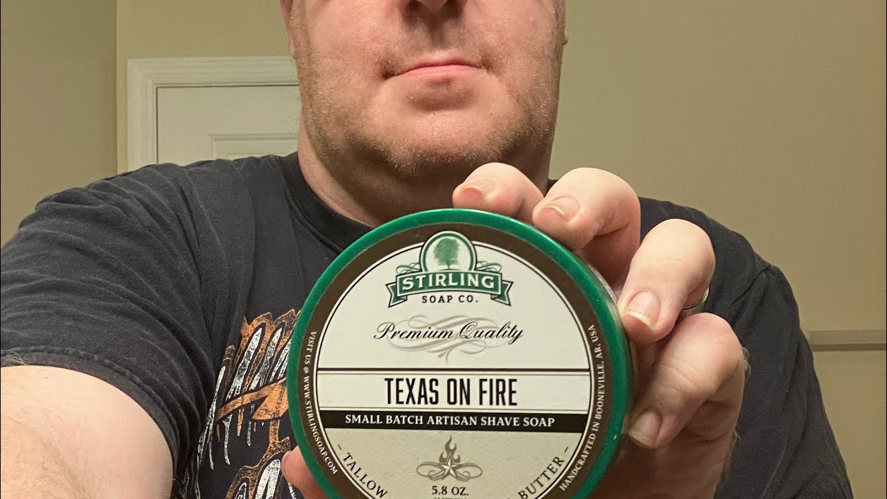 Stirling’s Texas On Fire shave - YouTube