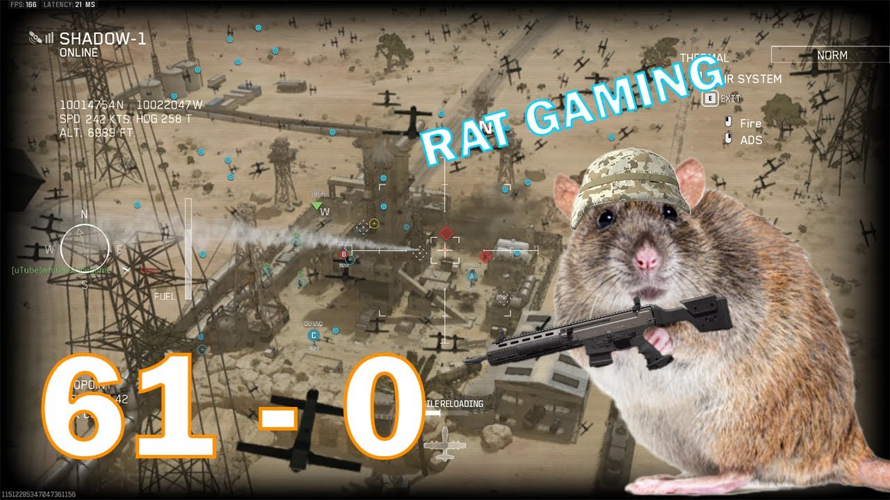 Rat Gaming No Deaths (COD MW3 Season 4) - YouTube