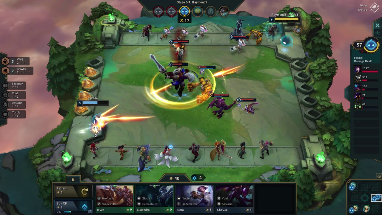 League of Legends - Teamfight Tactics (TFT) 2019 Gameplay #3 - YouTube