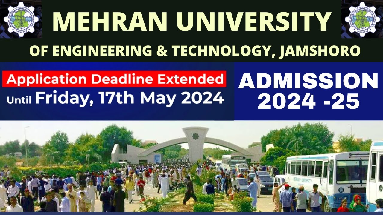MUET ADMISSION DATE EXTENDED Undergradutae Degree Programs 2024 ...