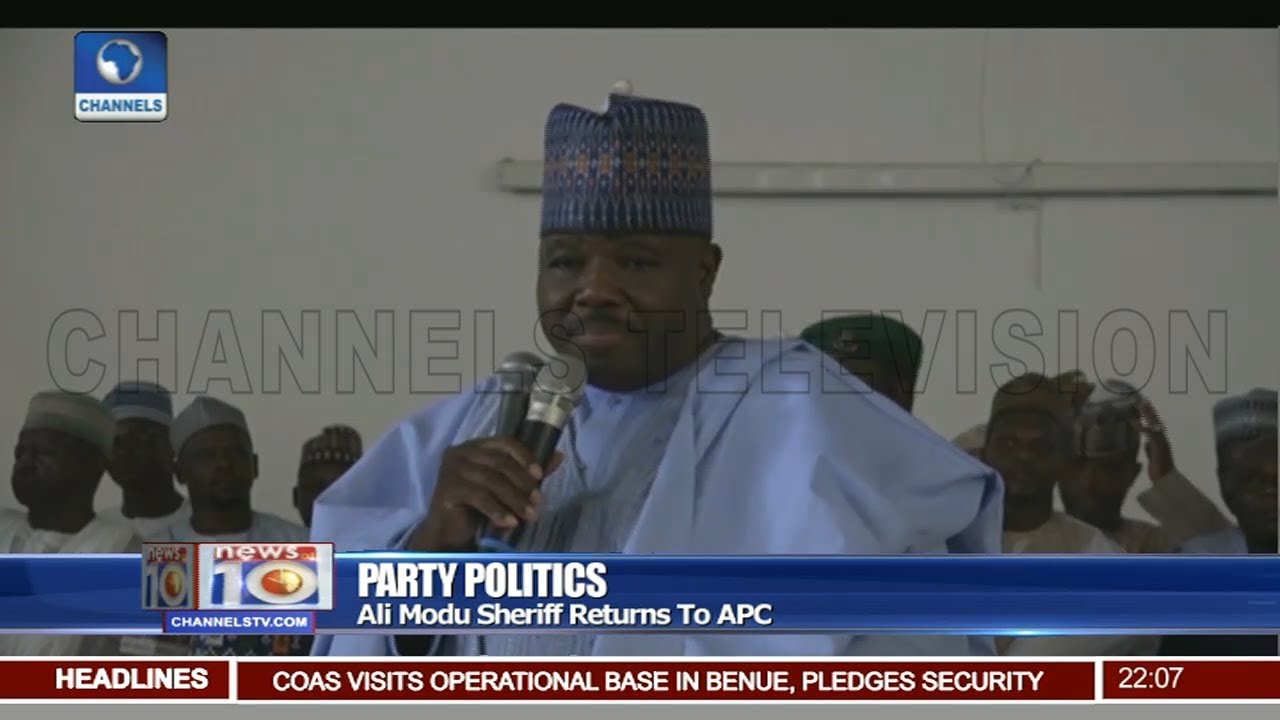 Ali Modu Sheriff Returns To APC - YouTube