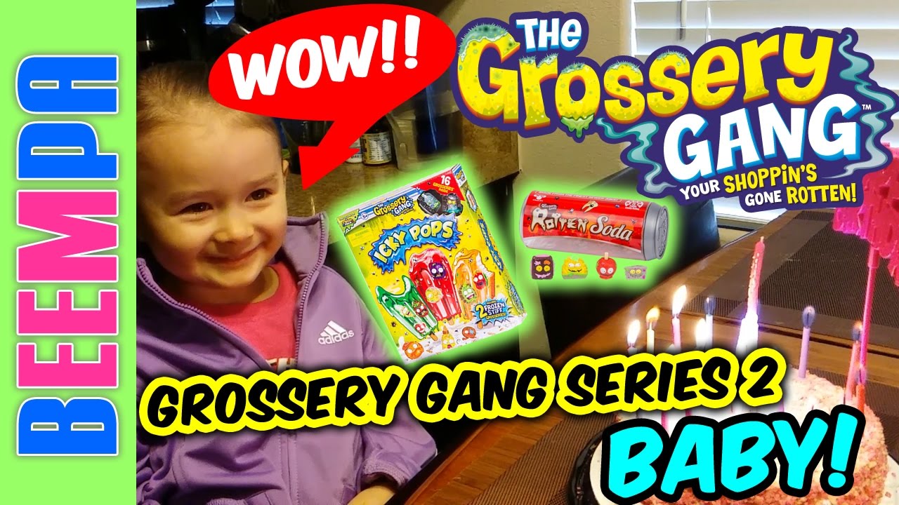 The Grossery Gang Series 2, Icky Pops, Color Change, Glow In The Dark ...