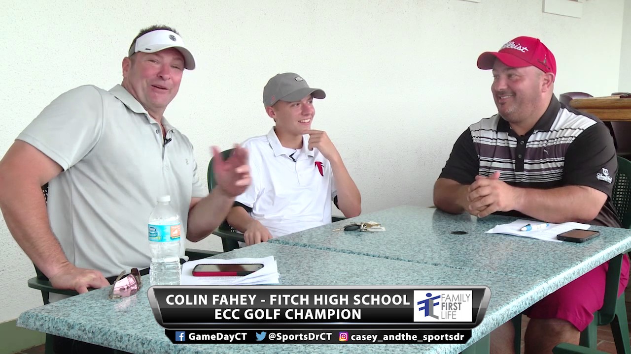 Interview with ECC golf champion Colin Fahey - YouTube