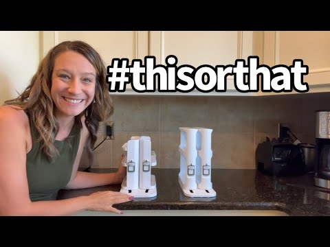 #thisorthat cabinet caddy Vs. cabinet caddy snap