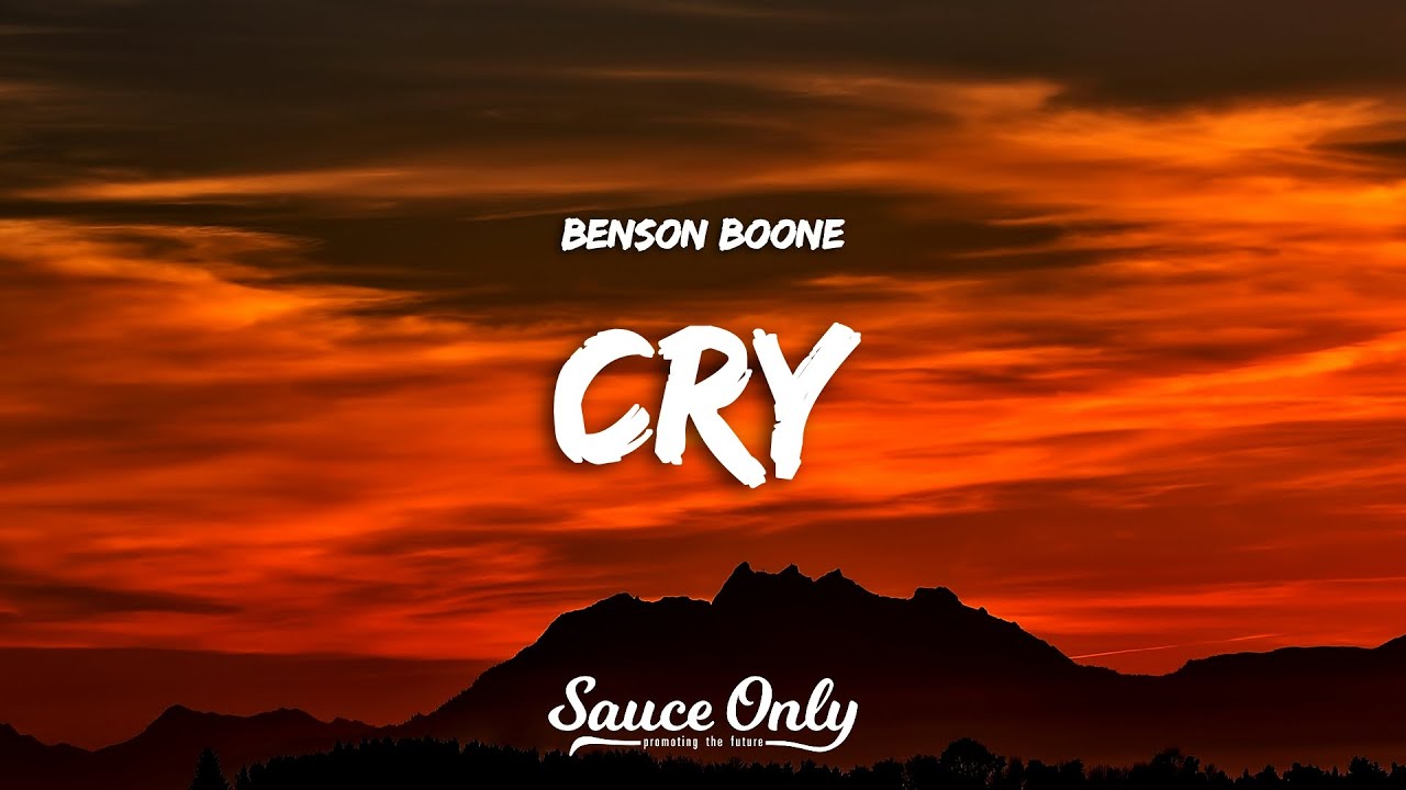 Benson Boone - Cry (Lyrics) - YouTube