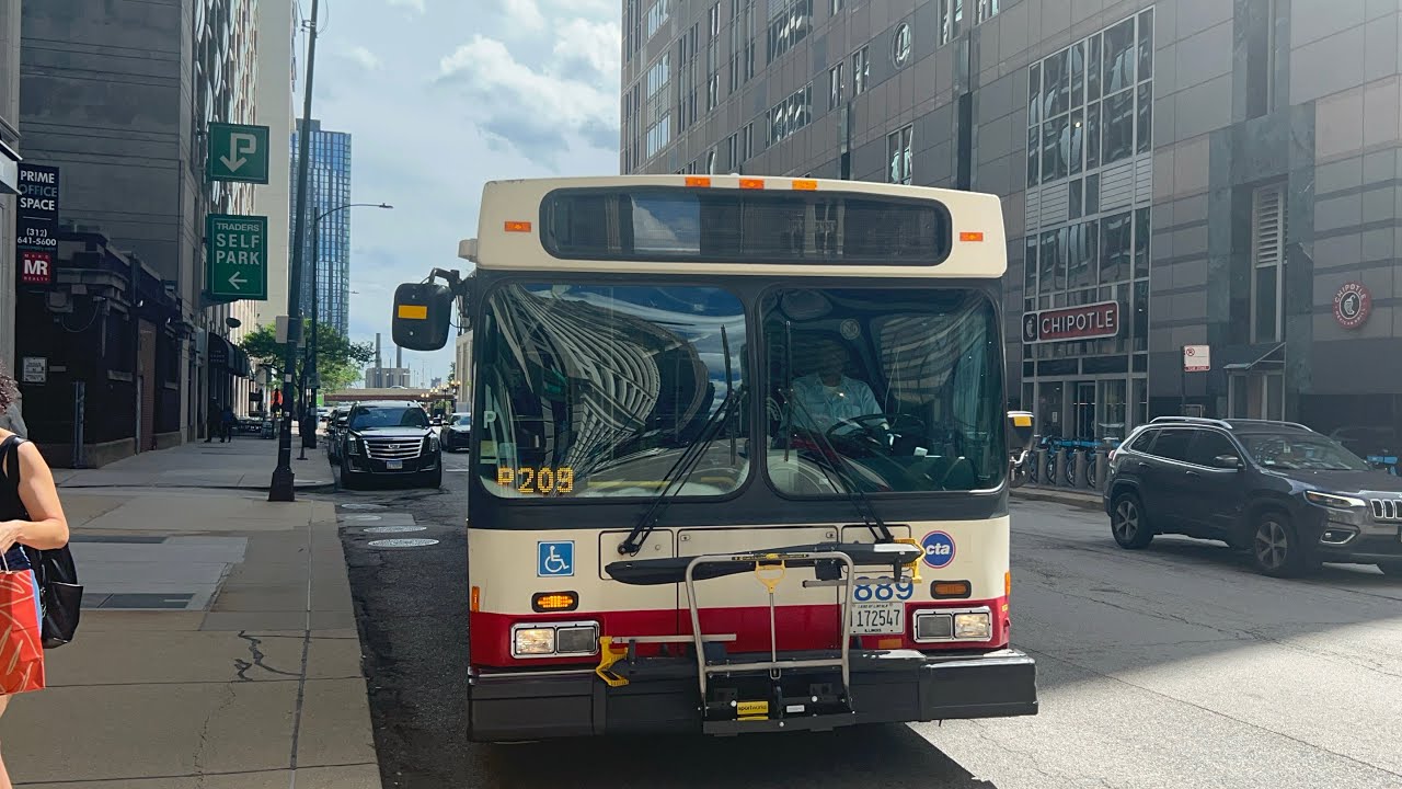 CTA Bus Ride 135 Clarendon/Lasalle Express From Franklin To Sunnyside ...