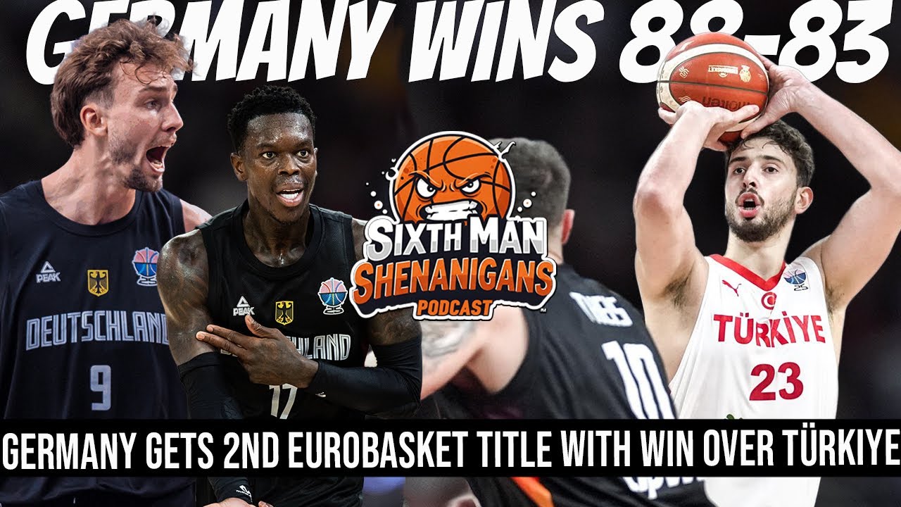 Germany Wins 2nd EuroBasket Title | Dennis Schroeder's MVP Performance ...