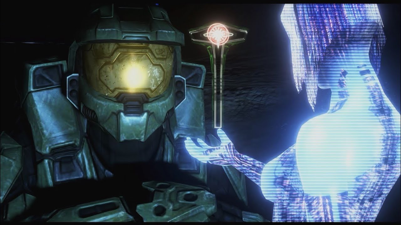 Chief saves Cortana from Gravemind - Halo 3 - YouTube