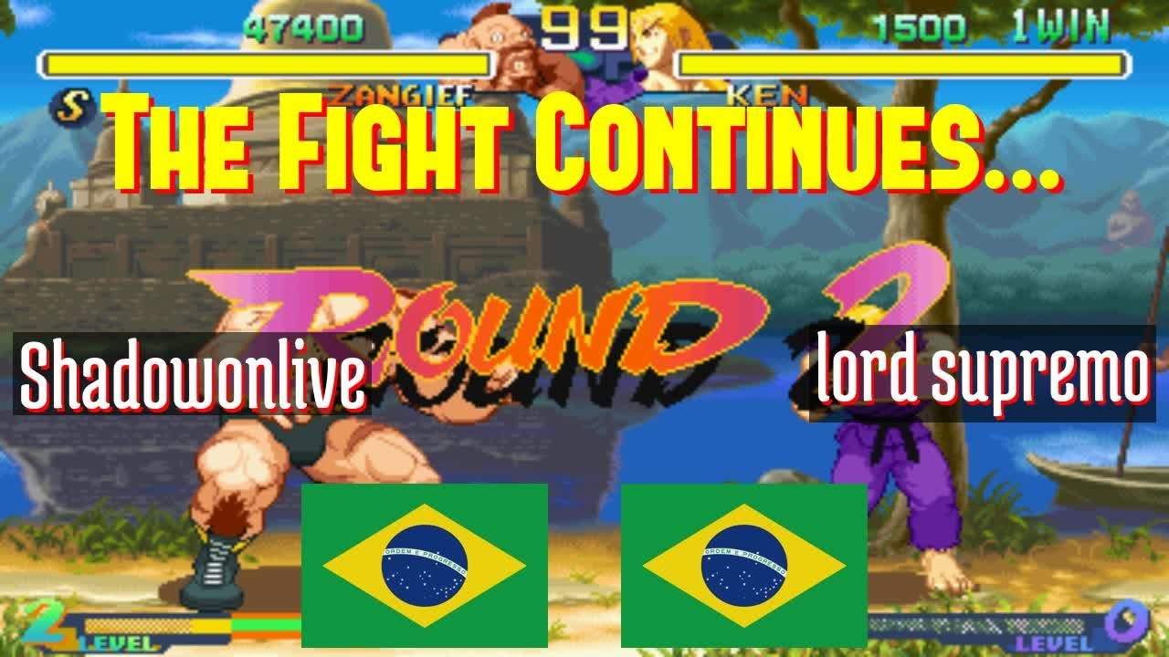 FT10 @sfa2u: Shadowonlive (BR) vs lord supremo (BR) [Street Fighter ...