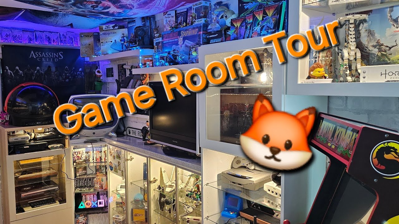 Fox Box Game Room Tour - 2024 Update! - YouTube